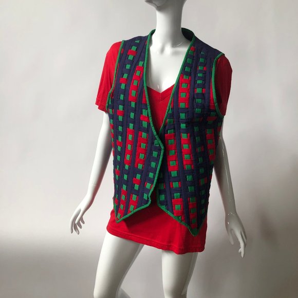 Handmade | Jackets & Coats | Custom Made Braided Vest Nwot | Poshmark